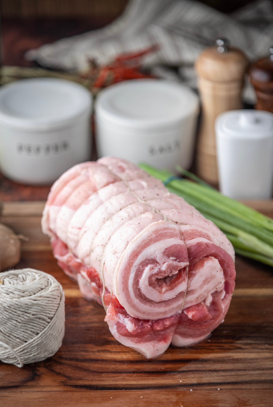 Signature Taste Pork Belly Roast String Tie 1Kg - Chilled — Master Grocers